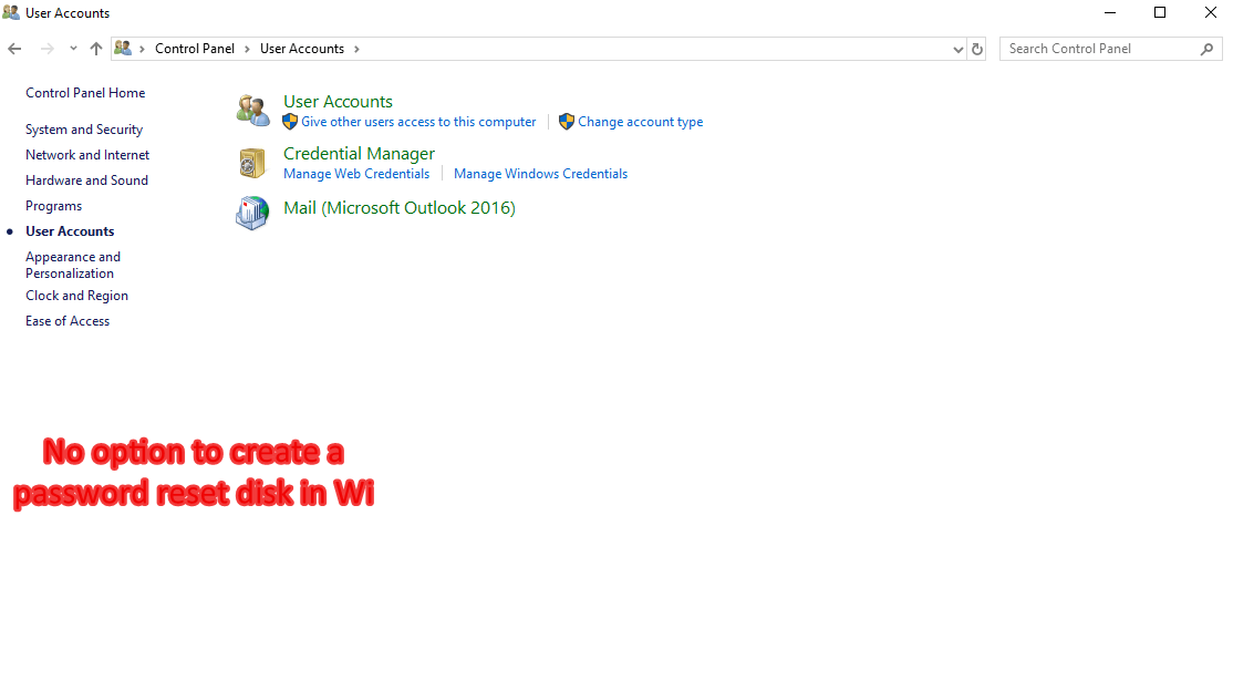 How To Create And Use A Password Reset Disk In Windows 10