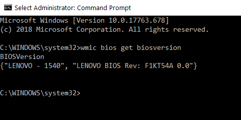 How To Check BIOS Version In Windows 10