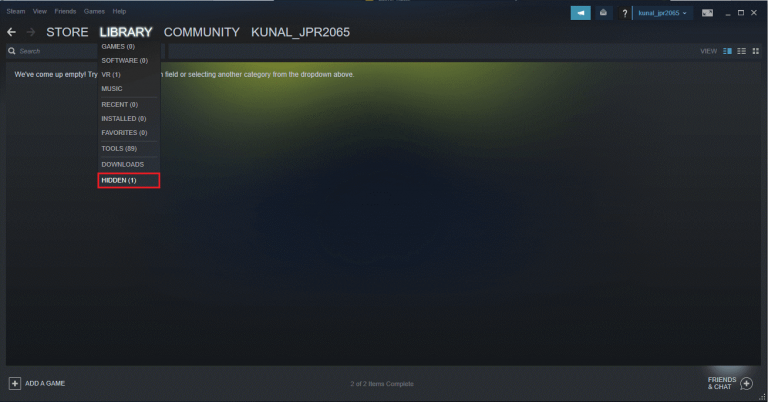 How To Hide/Remove Games and Software From Steam Library