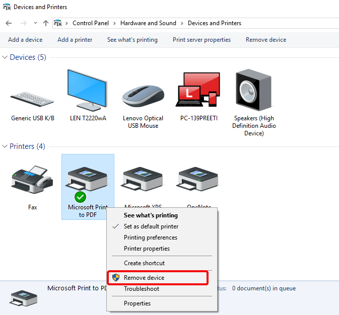 How To Fix Microsoft Print To PDF Not Working